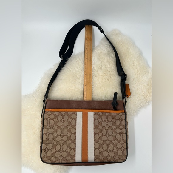 Coach | Bags | Coach Thompson Crossbody In Signature Jacquard With ...